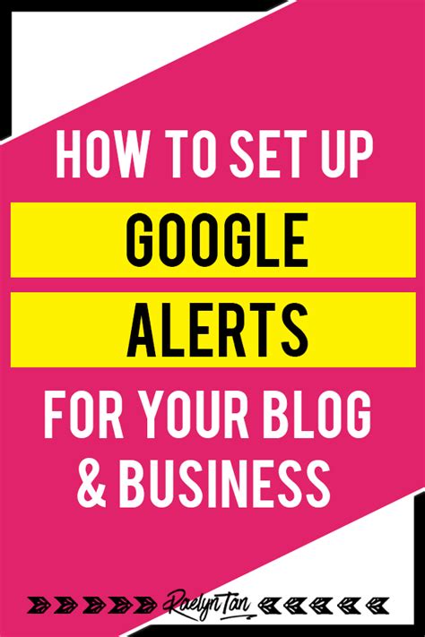 How To Set Up Google Alerts For Your Blog Business