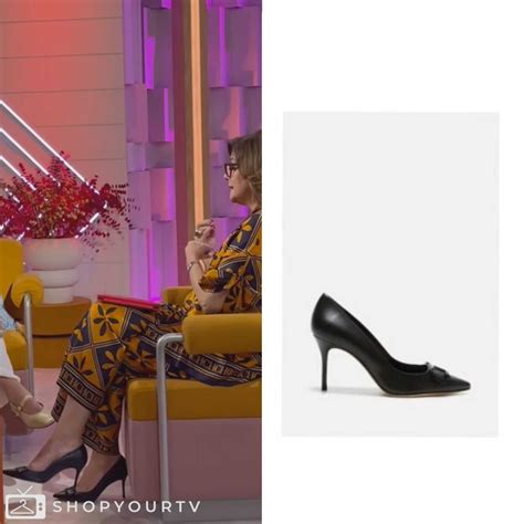 Julia May 2024 Julias Black Logo Pumps Shop Your Tv