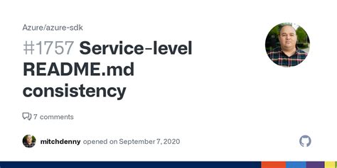 Service Level Readmemd Consistency · Issue 1757 · Azureazure Sdk