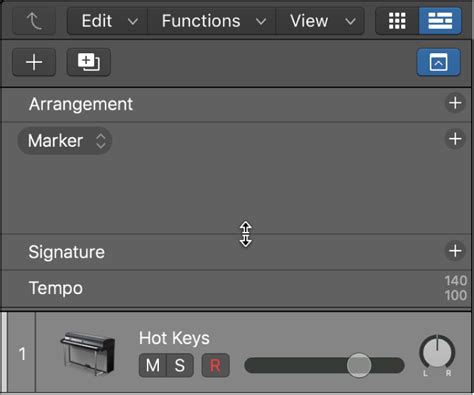 Showhide Global Tracks G — Logic Pro X Keyboard Command Of The Day — Learning At The Elbow Of