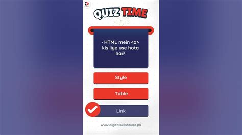 Html Quiztime Webdevelopment Techskills Learnhtml