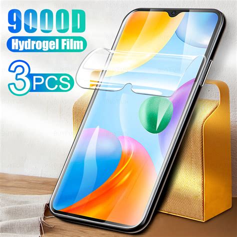 3 قطعة ل شاومي Redmi 10c 10a التغطية الكاملة شاشة فيلم Redme 10 C A C10