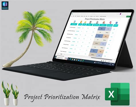 Project Prioritization Matrix Template Project Management System Project Management Plan