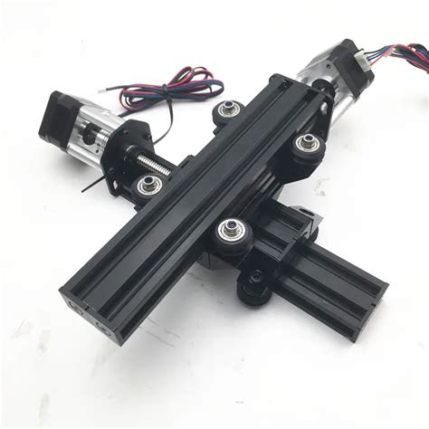 CNC XY Axis Sliding Table Kit V Slot X Y Acme Linear Stage Build Set In D Printer Parts