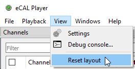 6 3 Ecalplay APP ICON H1 Player Ecal 6 0 0 Documentation