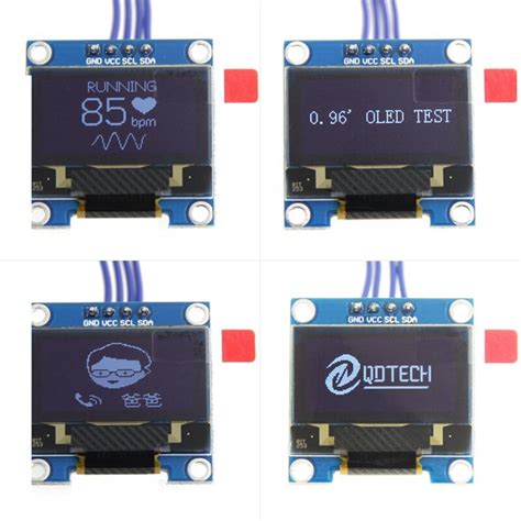 M Dulo De Pantalla Led Iic I C Serial Gnd X Pulgadas Oled