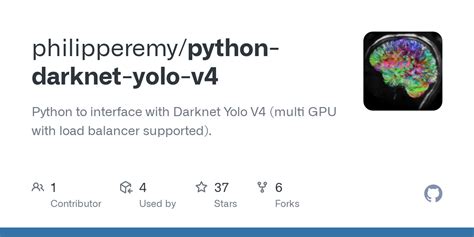 Github Philipperemypython Darknet Yolo V4 Python To Interface With