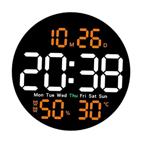 Round Digital Wall Clock At ₹ 1000 Piece डिजिटल दीवार की घड़ी In Surat Id 2855123397373