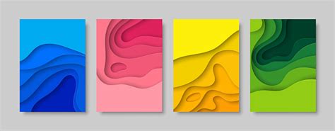 종이 절단 모양이 있는 3d 추상적 배경입니다 비즈니스 프레젠테이션 전단지 포스터 및 엽서에 대한 벡터 디자인 0명에 대한 스톡 벡터 아트 및 기타 이미지 Istock