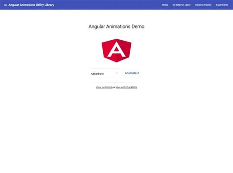 Angular Animations By Filipows A Angular Template Built At Lightspeed