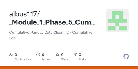 Github Albus117module1phase5cumulativelabdsc Pandas Data Cleaning Lab Cumulative