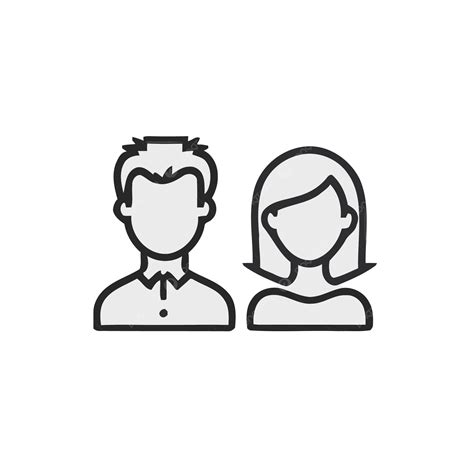 Woman Man Icon Png