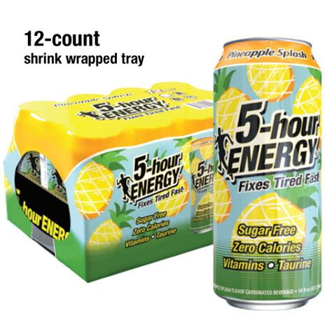 Pineapple Splash Extra Strength 5 Hour Energy Drink 5 Hour Energy