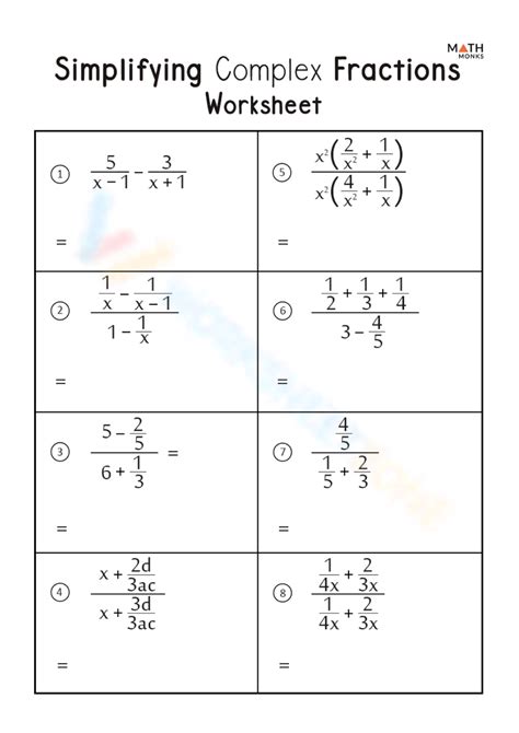 Complex Fractions Worksheet With Answers Solved Name Math 136 Complex Fractions Worksheet With Answers Solved Name Math 136