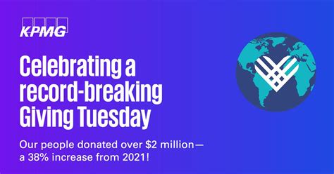 Kpmgproud Givingtuesday Kpmgthrive Ty Enmark