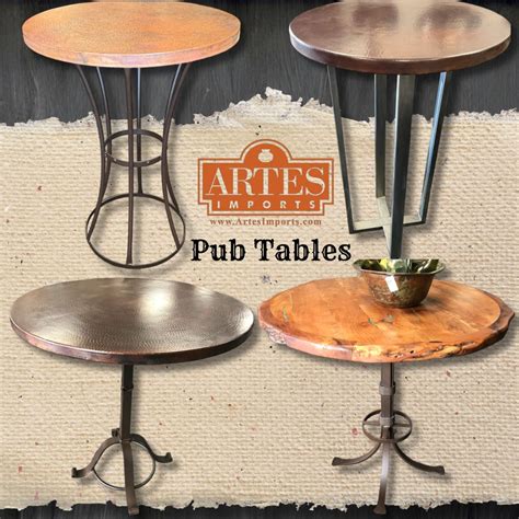 Pub Tables Artes Imports The Best Custom Mesquite Furniture Store