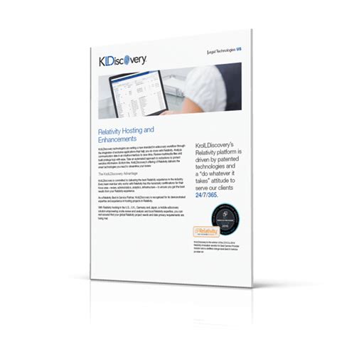 Relativity Enhancements Kldiscovery