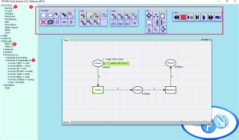 Simple Model Initial State Of Protocol Communication Process