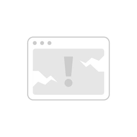 Illustration Depicting A Cracked Web Page With An Exclamation Mark Symbolizing A Loading Error