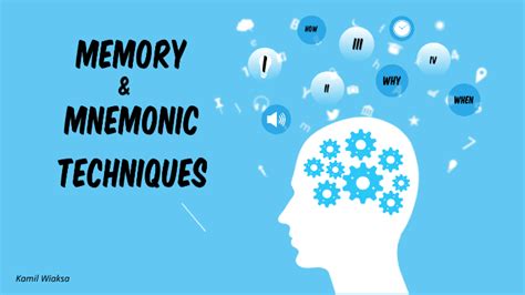 Memory And Mnemonic Techniques By Adam Małysz On Prezi