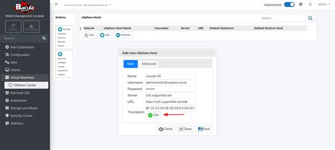 Configuring New VSphere Host