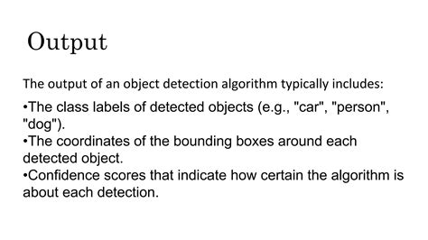 Object Detection Based On Artificial Intelligence Pptx