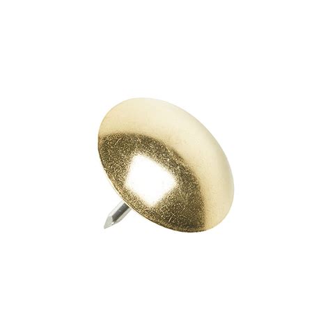 Solid Brass Low Domed Upholstery Nails Heico Direct