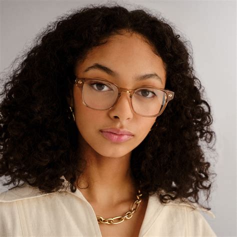 Refraction Walnut Uni Sex Square Optical Frames Le Specs