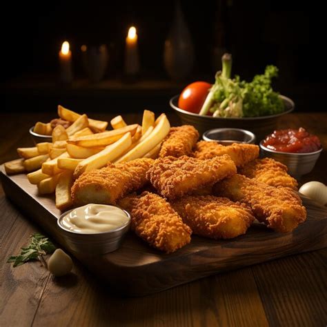 Premium Ai Image Chicken Fry