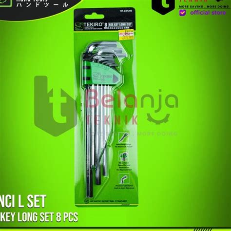 Jual Tekiro Kunci L Set Panjang 8 PCS MM Kunci L Set Panjang Tekiro Shopee Indonesia