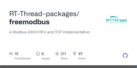 GitHub RT Thread Packages Freemodbus A Modbus ASCII RTU And TCP Implementation