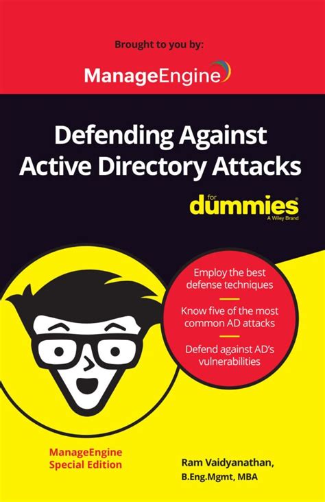Defending Against Active Directory Attacks For Dummies® Manageengine