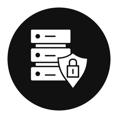 Premium Vector Data Security Vector Illustration