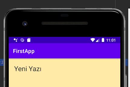 Android TextView Kullanımı Tasarım Kodlama