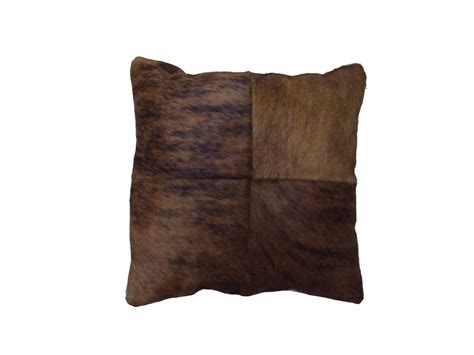 Διακοσμητικό Μαξιλάρι Patchwork Σκούρο Καφέ Four Block Jgs Sa