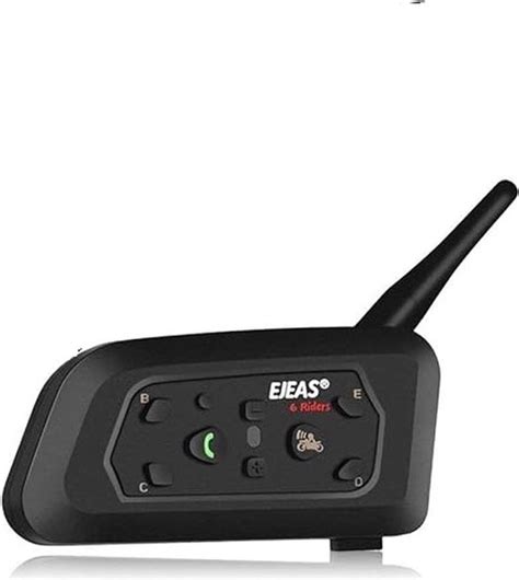 EJEAS Motorhelm Headset Motoraccessoire V6 PRO Motor Bluetooth Motorfiets Intercom