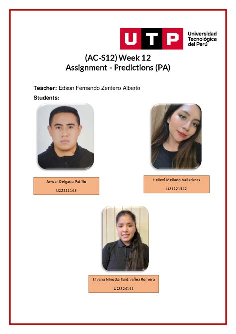 Ac S12 Week 12 Predictions Pa Administración Publica Ac S12