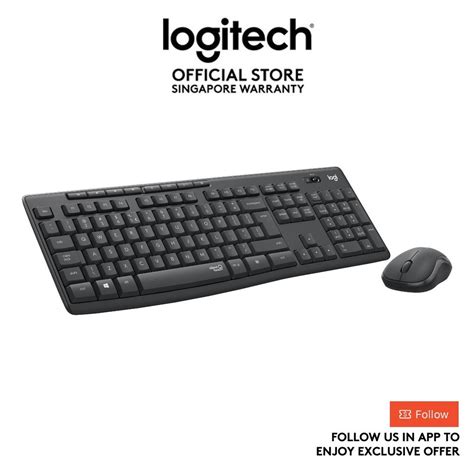 Wireless Keyboard And Mouse By Logitech Mk295 Silent Combo Mouse And Keyboard Wireless