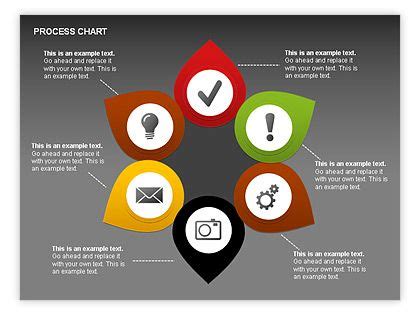 Process Charts Poweredtemplate Com Powerpoint Diagrams Charts Ppt Process Diagrams