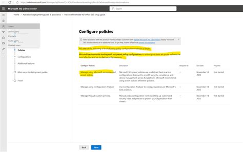 Set Up Microsoft Defender For Office 365