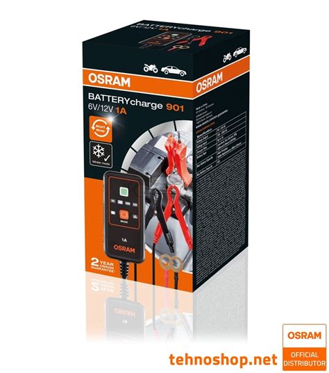 Battery Charger Osram Batterycharge 901 Oebcs901 6v12v 1a