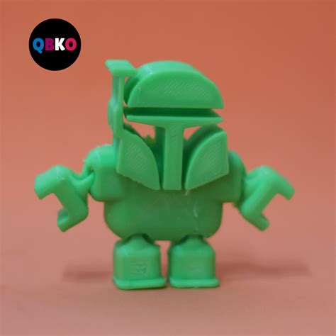 Free Stl File Articulated Jango Print In Place 🫡・3d Printable Model