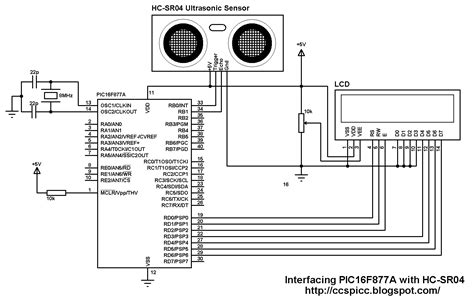 Hc Sr04 Ultrasonic Sensor Interfacing With Pic Microcontroller Vrogue