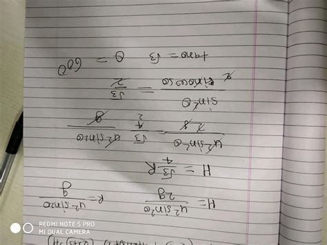 three projectiles are thrown all with same speed u but at different