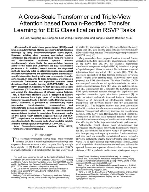 Pdf A Cross Scale Transformer And Triple View Attention Based Domain