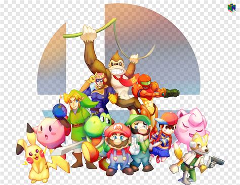 Super Smash Bros Nintendo 64 Videojuego Game Art Hq Fan Art Smash Bros Diverso Nintendo Png