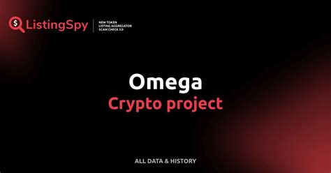 Omega Crypto Project Omega Token Listings Events Analysis Listingspy