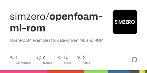 github simzero openfoam ml rom openfoam examples for data driven ml