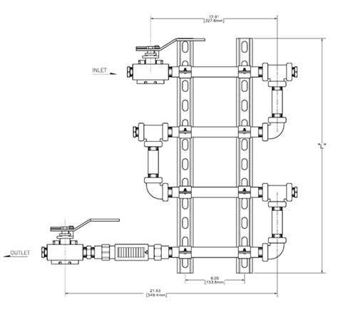 Linear Polarization Resistance Lpr Corrosion Monitoring By Pass Rack