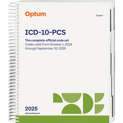 2025 Icd 10 Pcs Code Books Ama Optum360 And Pmic